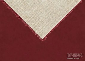 Breno Metrážový koberec NOBLE 20 červený, šíře 400 cm, Červená