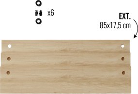 AR Shelving Rozšíření pro nástěnný regál »Deco« (85x17,5 cm)