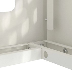 vidaXL Ochrana klimatizace Bílá 100 x 50 x 70 cm [865898]