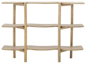 BLOOMINGVILLE Dřevěná knihovna RIVOLI hnědá 110 cm