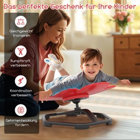 Costway Smyslové otočné křeslo Dětské 360° Dětské otočné křeslo Carousel Autism