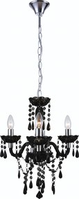 Toolight Rea, Stropní svítidlo EBT005-3CP BLACK, OSW-01240