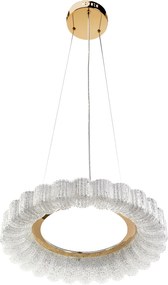 Toolight Toolight, LED stropní svítidlo 40cm, 24W, 4000K, 2500lm, MS018-CP, růžové zlato, OSW-09630