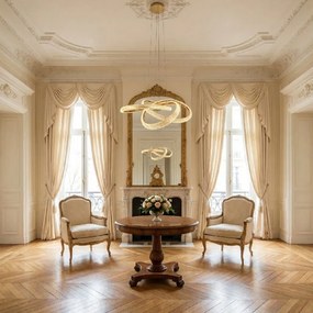 Toolight Rea, ZÁVĚSNÁ STROPNÍ LAMPA G153-CP GOLD, OSW-07826