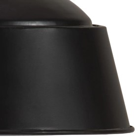 Industriální závěsné svítidlo 32 cm černé E27,  320831