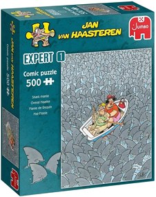 Puzzle jumbo puzzle jvh expert 1: žraločí mánie 500 dílků