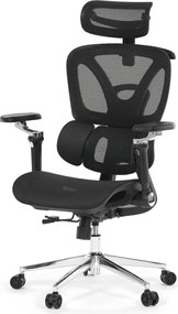 Ergonomická kancelářská židle EXECUTIVE - černá síťovina