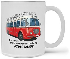Hrnek Sexy autobusák – Matné sklo