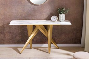Designová konzole Zephyra 140 cm bílá