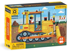 Mudpuppy Puzzle Buldozer 48 dílků