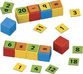 GEOMAG Magnetická stavebnice Magicube Math / 61 dílků / od 3 let