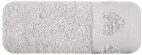 Ručník Kamila 70X140 šedý 500 g/m2 Eurofirany