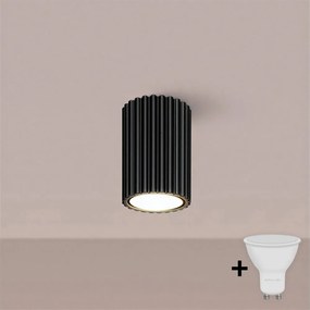 Brilagi - LED Bodové svítidlo CRESTO 1xGU10/10W/230V 10 cm černá