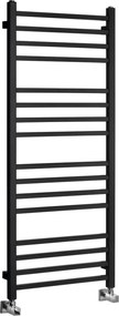 Sapho Metro - Topné těleso 50x120 cm, 386 W, matná černá IR410TB