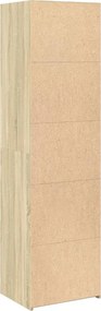 Skříň highboard dub sonoma 50 x 41 x 185 cm kompozitní dřevo 3281682