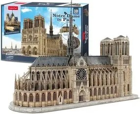 CubicFun 3D Puzzle Katedrála Notre-Dame / 293 dílů / 58.6 x 22 x 44 cm