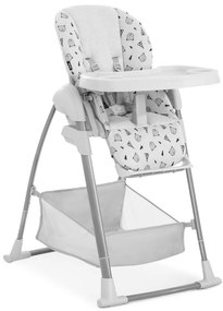 Hauck Sit N Relax 3v1 jídelní židlička Nordic šedá