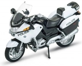 Welly Motocykl BMW R1200 RT 1:18 policejní bílý