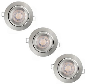 Osram - SADA 3x LED Stmívatelné podhledové svítidlo LED/4,9W/230V