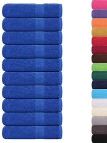 Ručníky FROGN 10 ks modré 50x100 cm 360 g/m² 136712