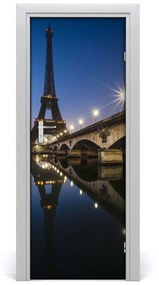 Fototapeta samolepící na dveře Eiffelova věž 75x205 cm