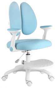 Dětská rostoucí židle Neoseat KIDDY TWO — látka, modrá