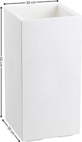 Květináč na kolečkách BETONIQUE 30x60 cm - výběr z 7 provedení