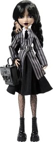 Mattel Monster High X Wednesday Addams ve školní uniformě HXJ04 Vícebarevná