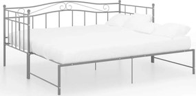 vidaXL Rám vysouvací postele/pohovky kovový 90 x 200 cm [324784] Barva: Bílá