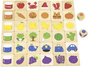 Dřevěné puzzle Barvy Viga