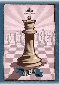 Obraz na plátně Vintage Chess II
