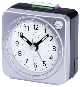 JVD Nejlevnější analogový budík JVD quartz SR220.2 s osvětlením