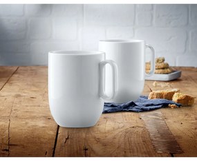 Bílé porcelánové hrnky v sadě 2 ks 380 ml Barista – WMF