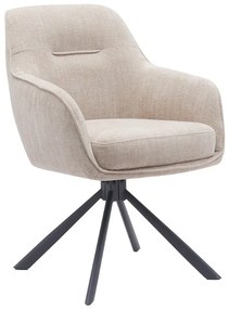 Designová otočná židle Sanjaya len