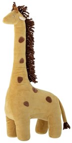 Bloomingville Plyšová hračka žirafa IBBER V. 46 cm, žlutá