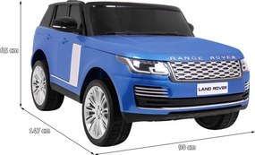 Ramiz Range Rover HSE lakované dětské auto pro 2 děti modré SUV