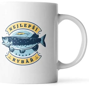 Sablio Hrnek Nejlepší rybář - 200 ml - espresso