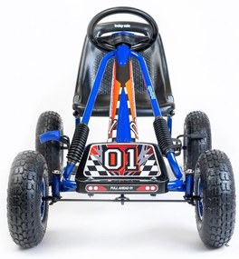 Dětská šlapací motokára Go-kart Baby Mix Razor modrá