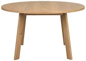 Rowico Přírodní dubový jídelní stůl Glenside 130 cm