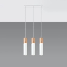 Sollux Lighting Závěsné svítidlo PABLO 3 bílé
