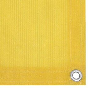 311000 vidaXL Balkónová zástěna žlutá 120 x 300 cm HDPE