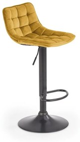 Barová židle- H95- Žlutá