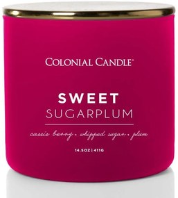 Colonial Candle Pop of Color - Sweet Sugarplum 411g