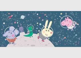 Dětská vliesová fototapeta na zed' Prasátko Peppa Vesmírné Dobrodružství | 170 x 75 cm | DFTDNH5523