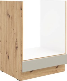 STILO ac | dolní skříňka 60 D GAZ na vestavnou troubu | 60 cm | artisan/světle šedá