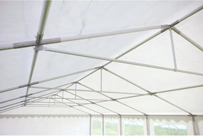 Párty stan 6x6 m STANDARD - ohnivzdorný barva Bílá