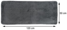 Předložka do koupelny Marlet, 50x120 cm, grafitová