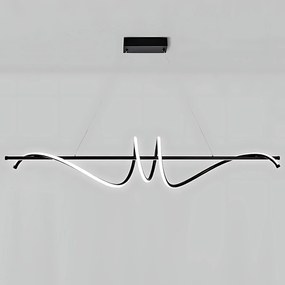 Toolight Závěsné LED osvětlení Modern D24 LHJ023-CP 120 cm černé