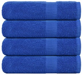 Ručníky FROGN 4 ks modré 100x150 cm 360 g/m² 136717