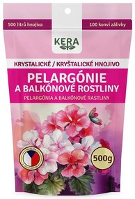 Krystalické hnojivo pelargonie a balkonové rostliny 500 g